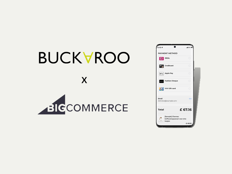 Online Betalingen voor BigCommerce Ontvangen? | Buckaroo